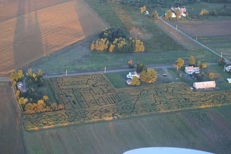Tucker Farms Great Adirondack Corn Maze | Area Attractions Near the ...