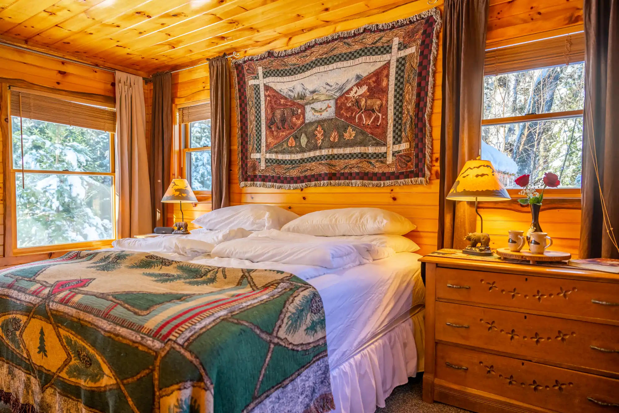 The Writer's Cabin | Specialty Adirondack Cabins | Hohmeyer's Lake ...