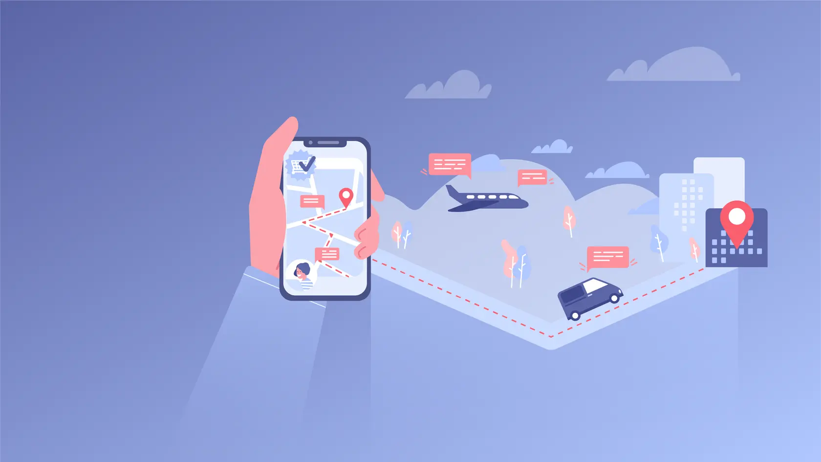 Uber-like app routing problems. How to solve them?