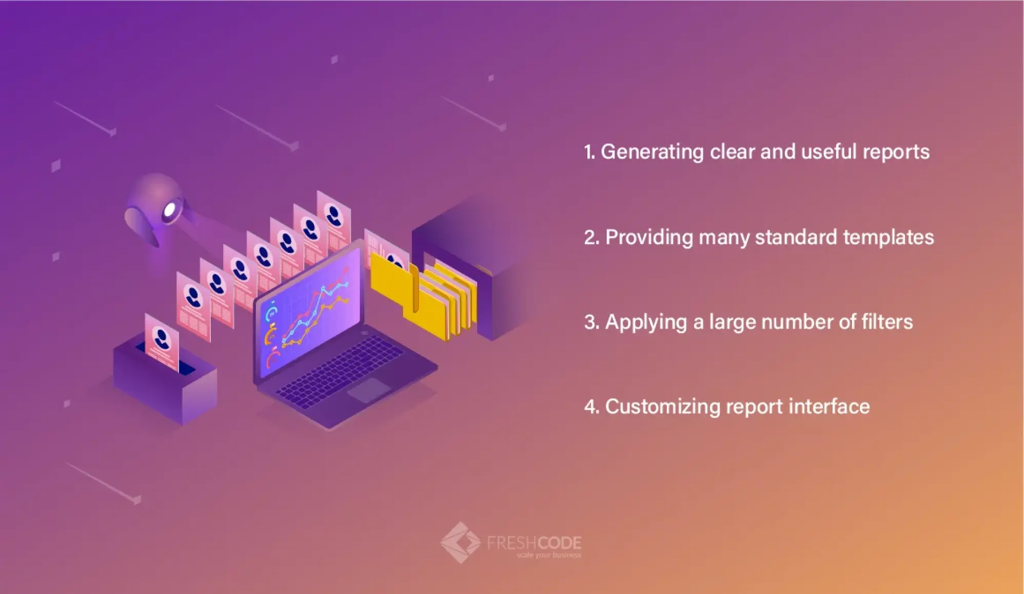 Reporting in microservices. How to optimize performance?