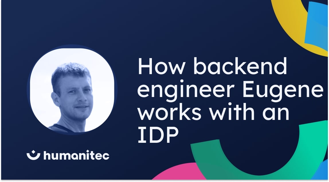 How a senior backend engineer works with an Internal Developer Platform ...
