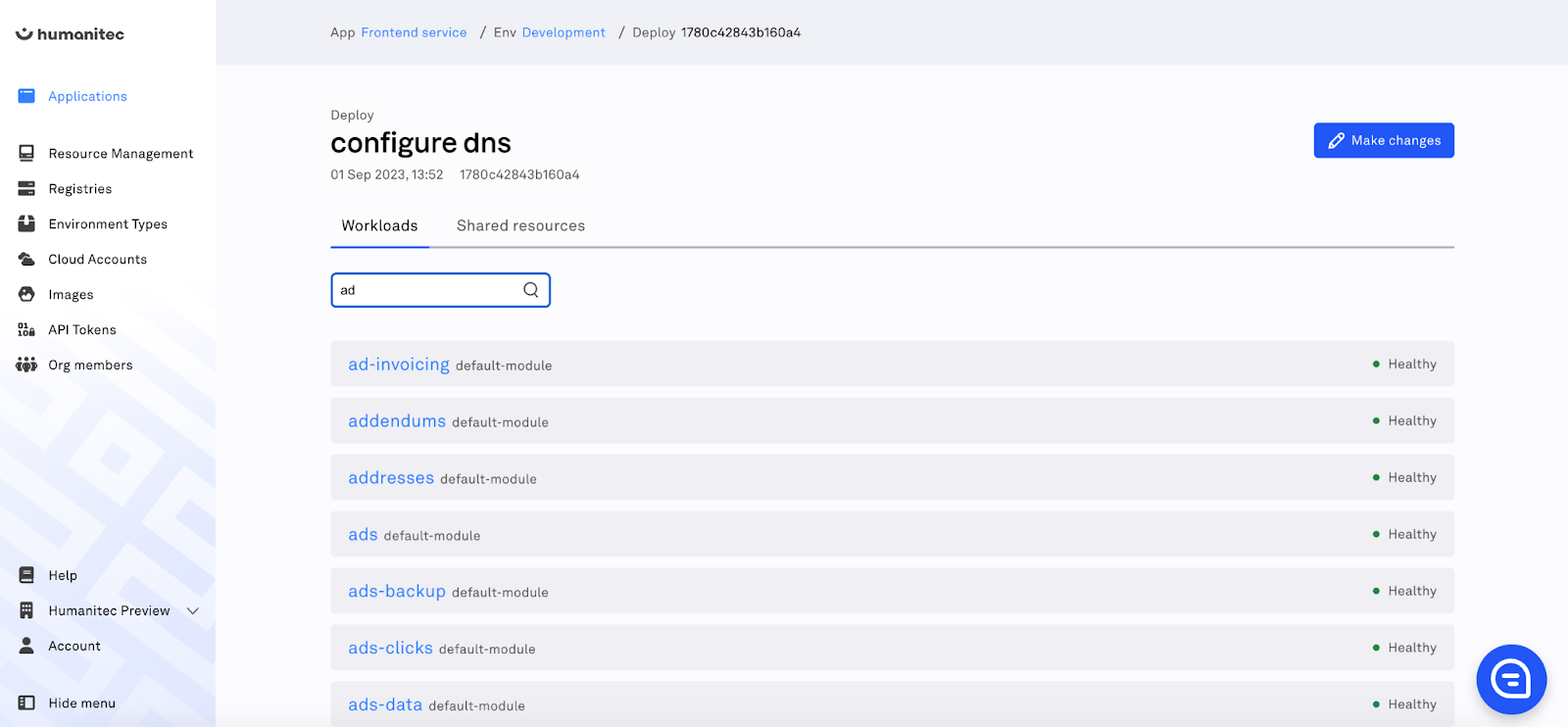 Introducing the redesigned Platform Orchestrator UI | Humanitec