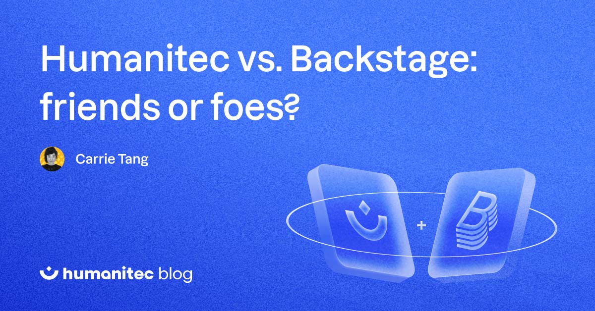 Humanitec vs. Backstage: friends or foes? | Humanitec