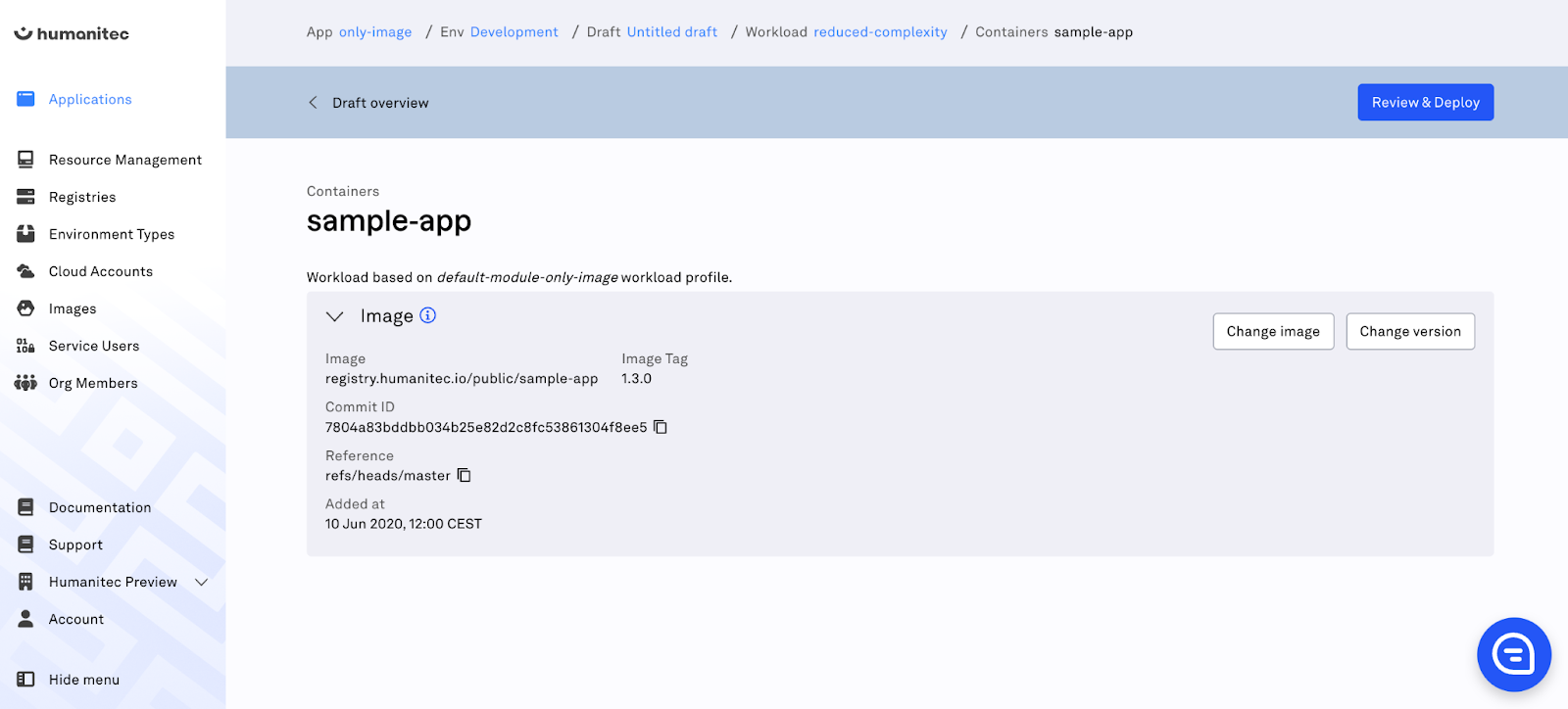 Create Custom Workload Profiles tailored to your needs | Humanitec