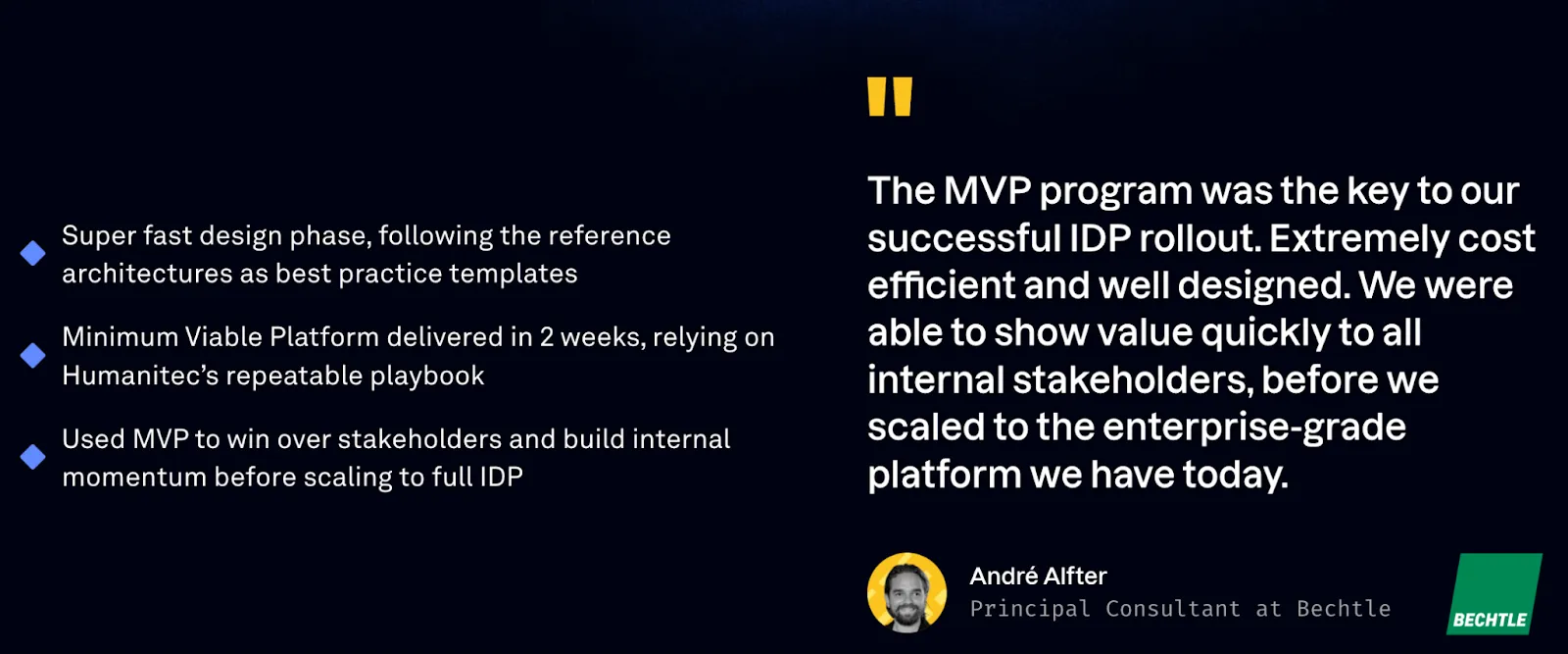 How to build an Internal Developer Platform | Humanitec