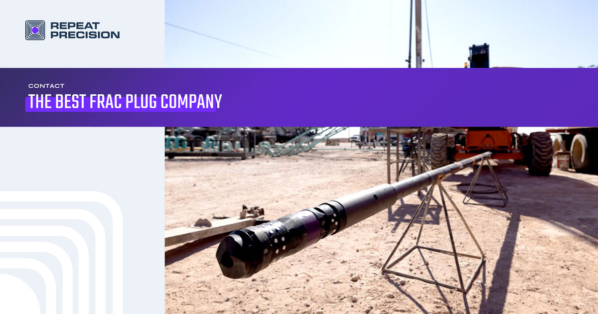 Contact the Best Frac Plug Company in North America