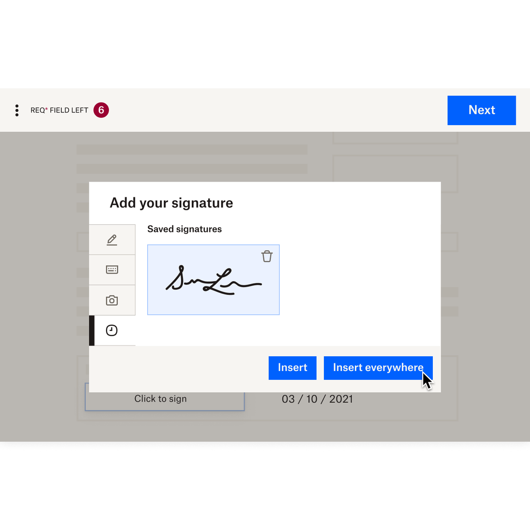 Online Contract Signing | Sign Contracts Online | Dropbox Sign ...