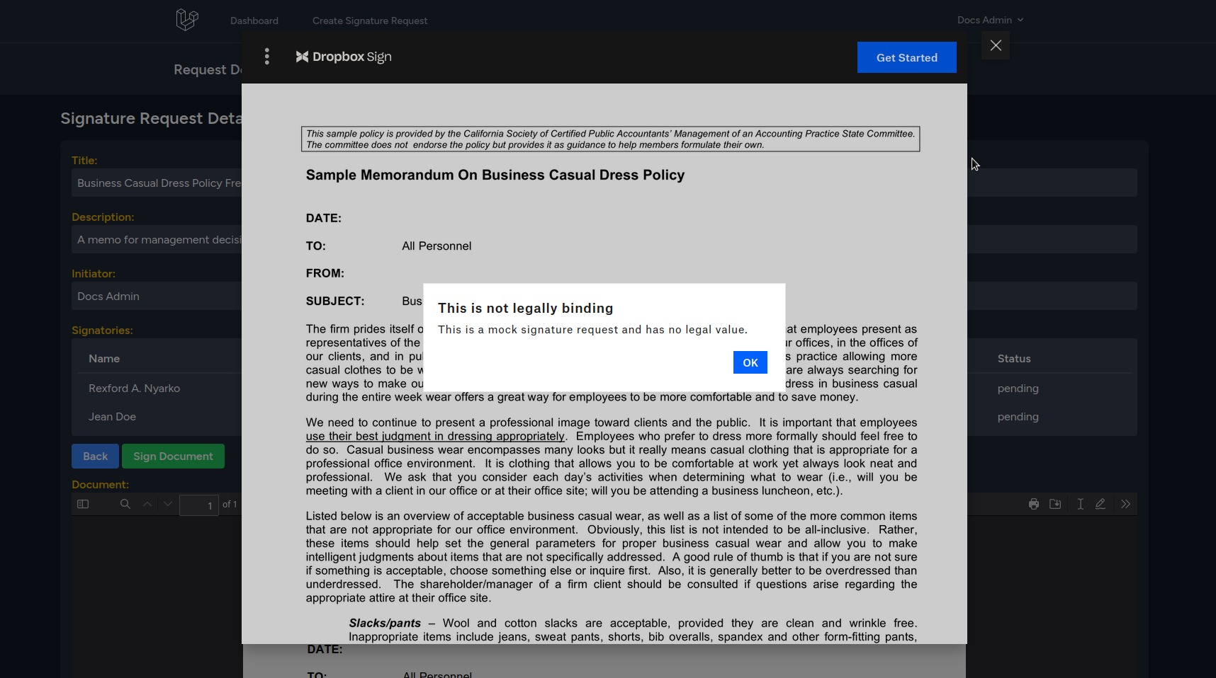 Embedded Signing Using PHP | Dropbox Sign - Dropbox Sign
