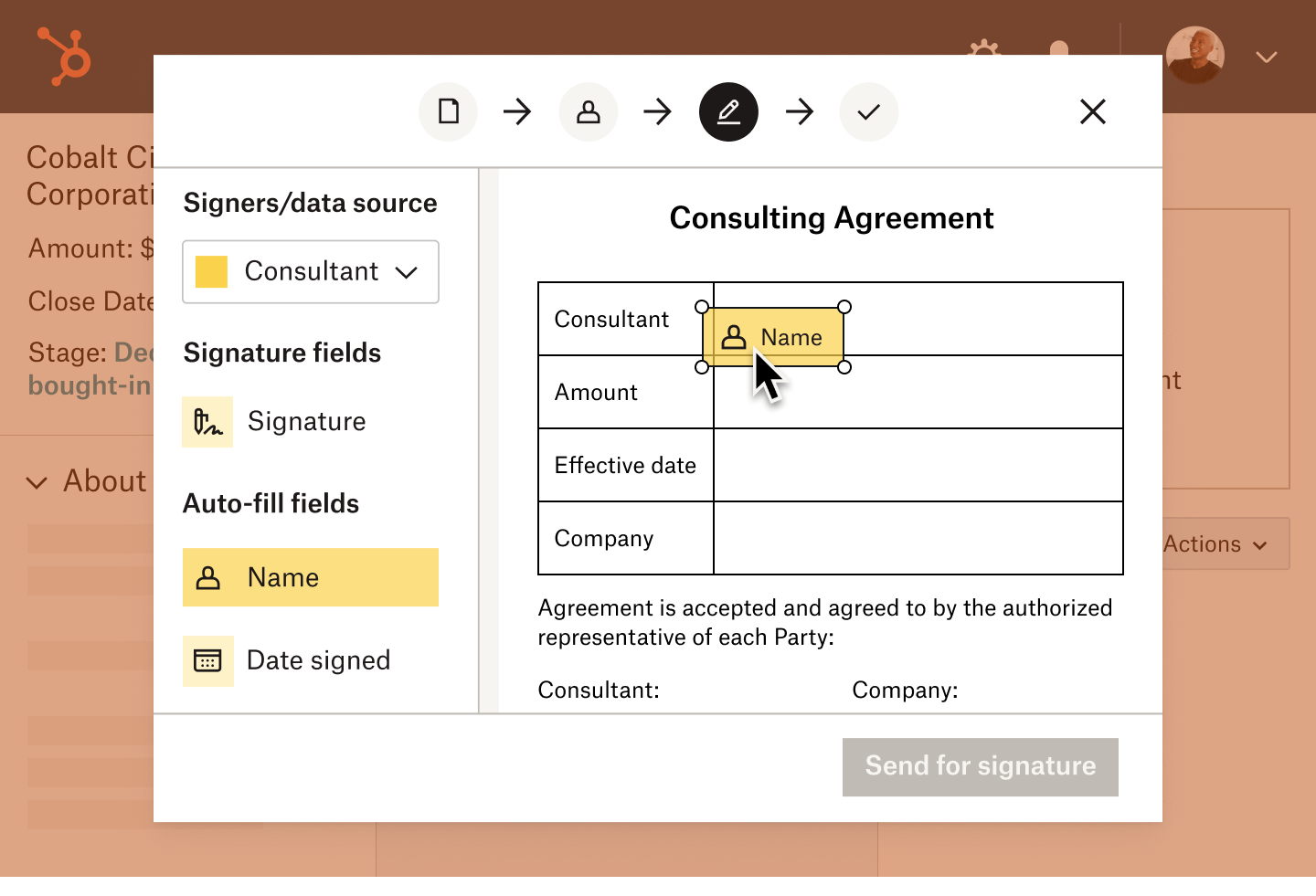 HubSpot eSignatures & Document Signing