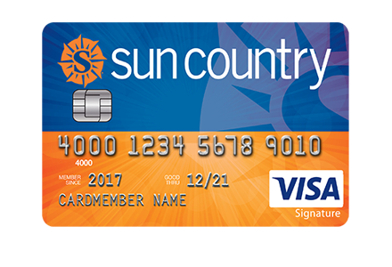Sun Country Airlines® Visa Signature® Card review - Bright