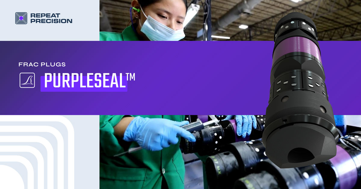 PurpleSeal™ Frac Plug - Repeat Precision