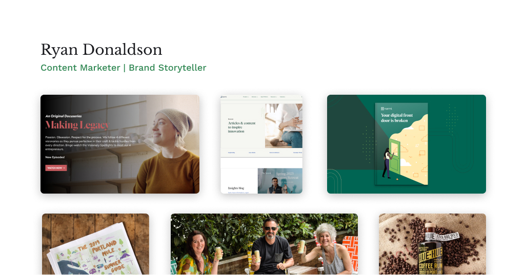 Ryan Donaldson | Brand Storyteller & Content Marketer