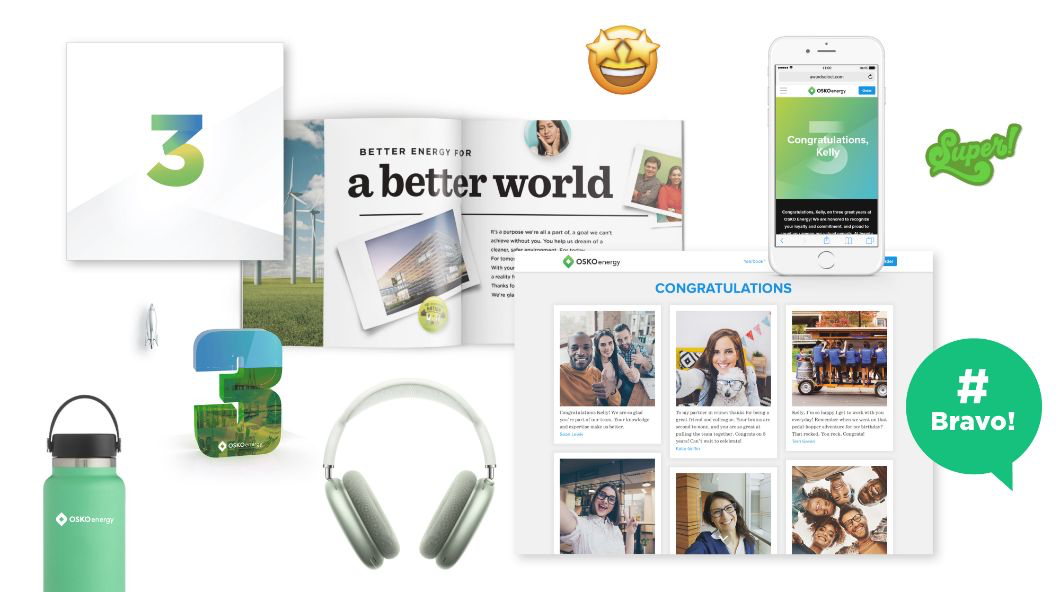 Careerscapes: Interactive Career Anniversary Awards by O.C. Tanner