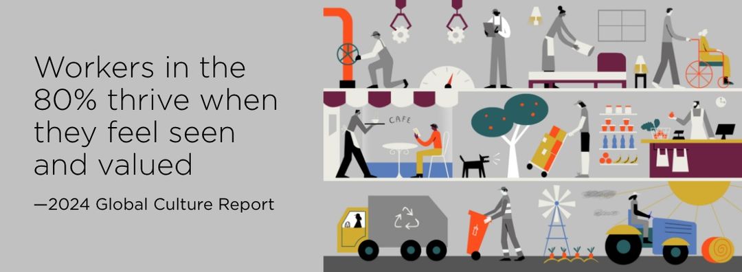 How the 80% Workforce Feels Might Surprise You