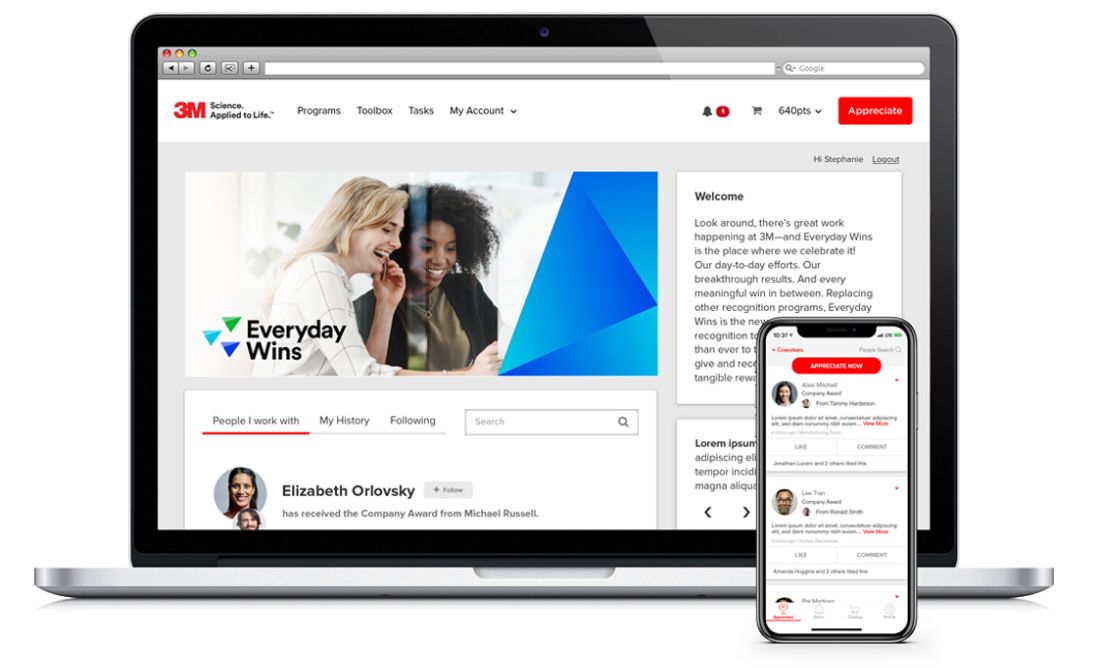 3M: Building Inclusive, Unified Employee Recognition