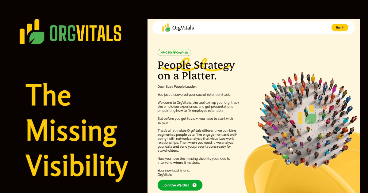 About Us | OrgVitals - Your People Strategy on a Platter