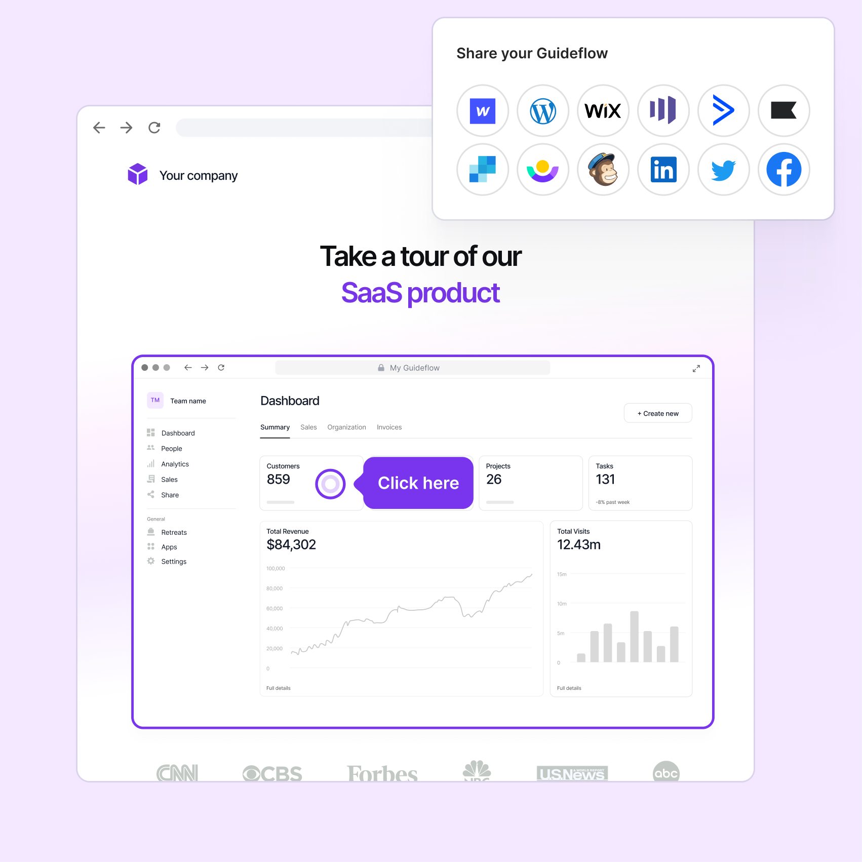 Guideflow - Interactive Marketing Demos