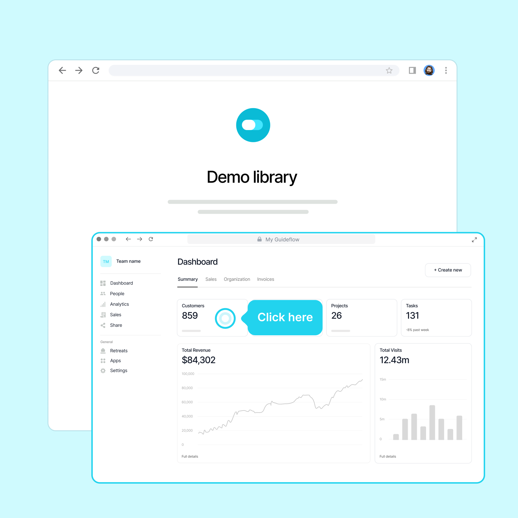 Guideflow - Customer Success | Interactive Tutorials