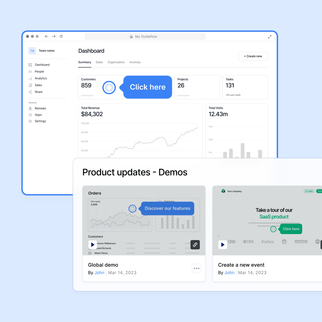 Guideflow - Product | Product Demo