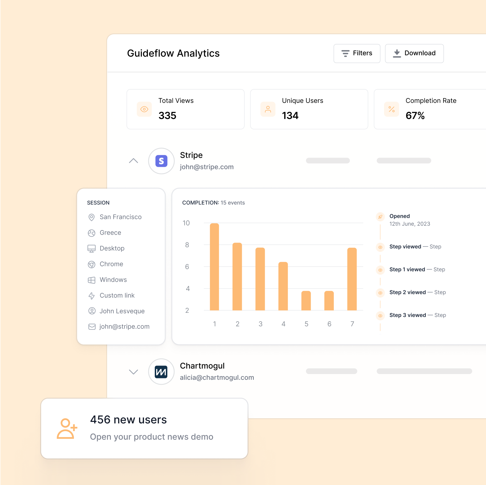 Guideflow - Product | Product Demo