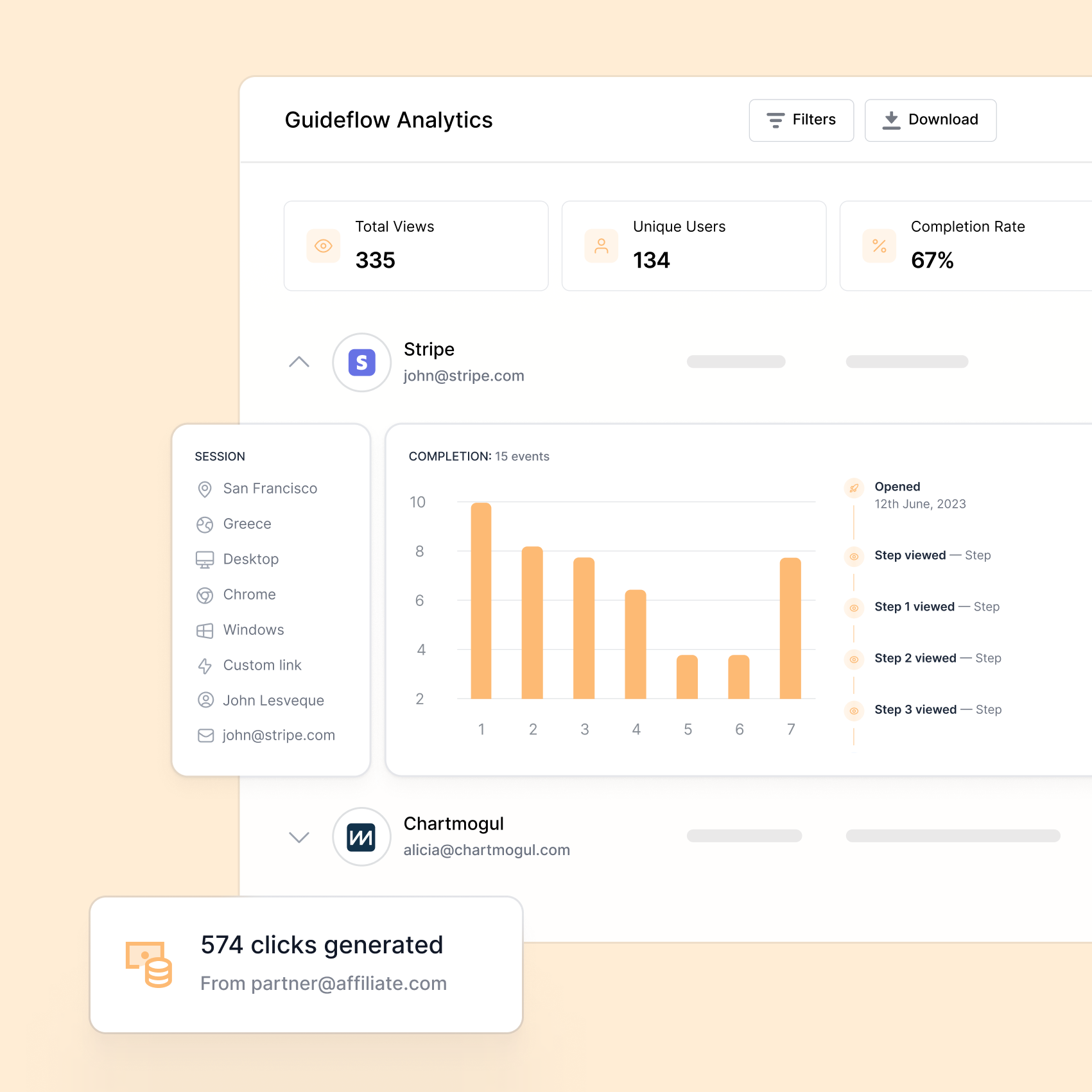 Guideflow - Partnership | Automated Sales Demos