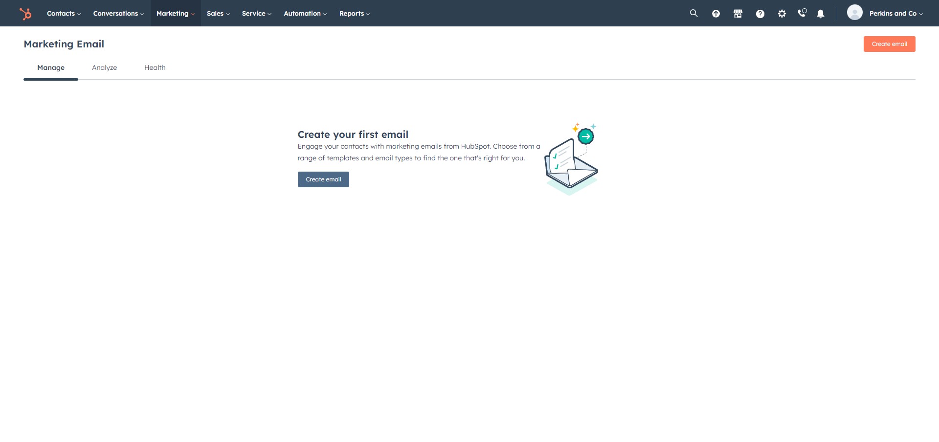 How to create a marketing email? - Hubspot's Guideflow