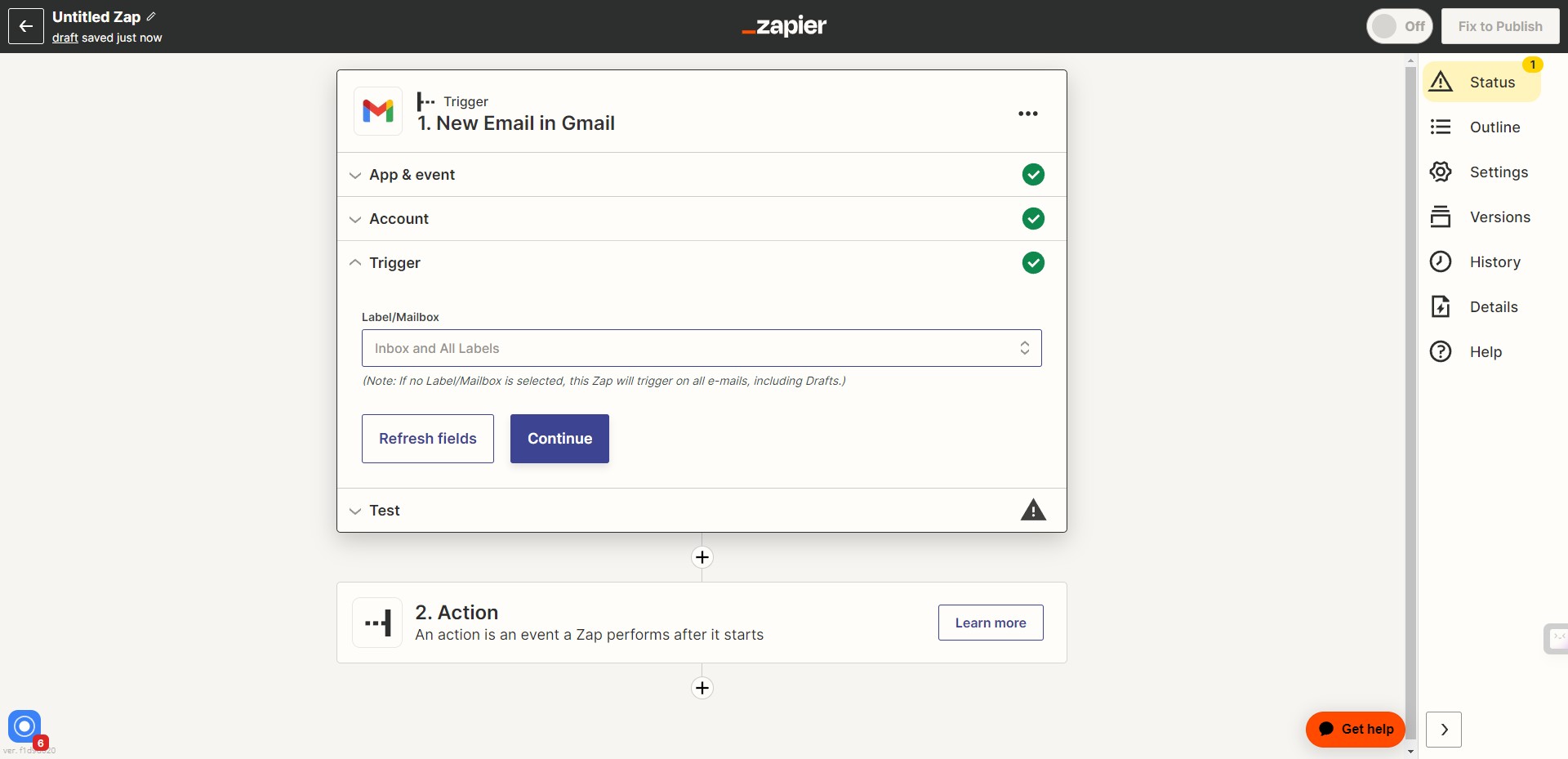 How to create an email trigger? - Zapier's Guideflow