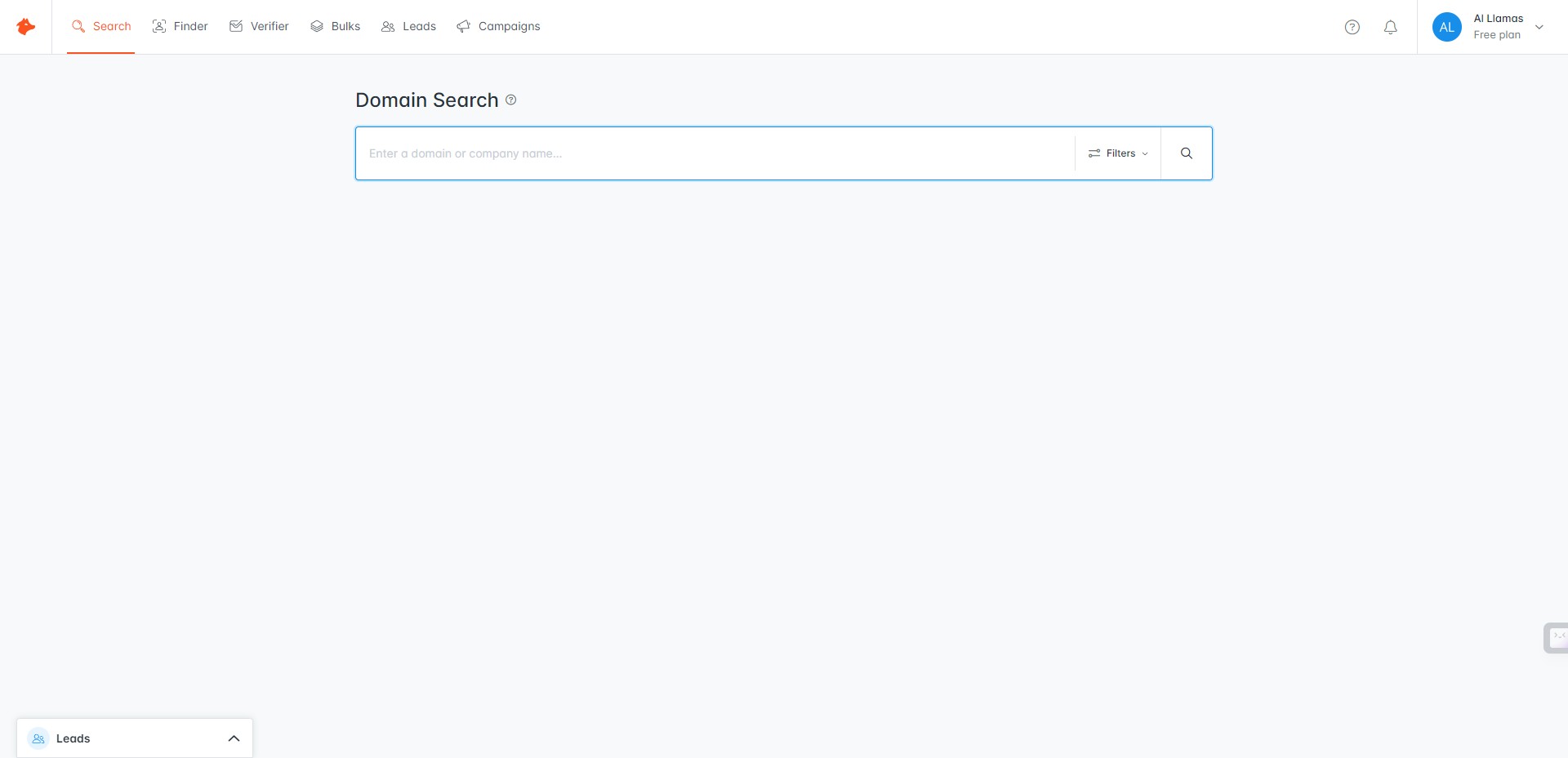 How to find and save leads? - Hunter.io's Guideflow