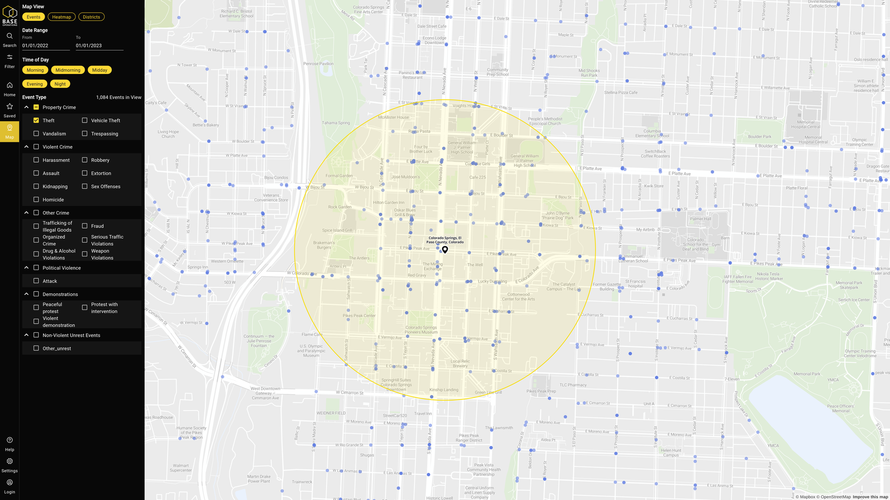 Crime in Colorado Springs | Base Operations