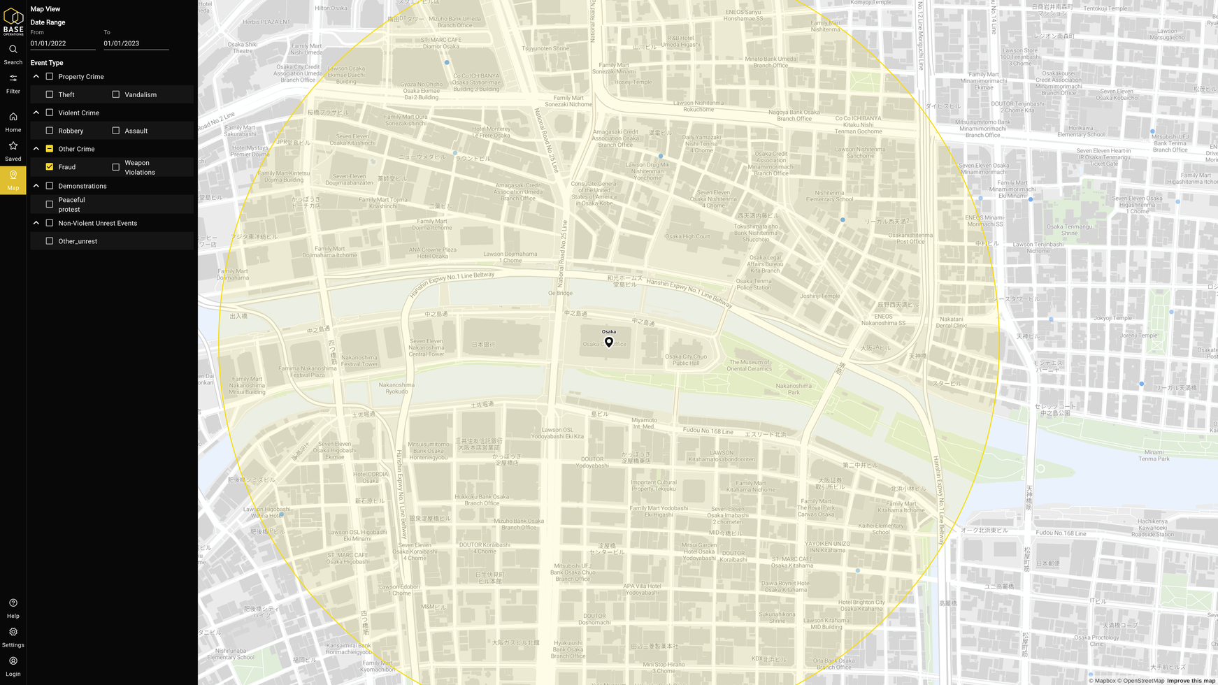 Financial Crime in Osaka Japan | Base Operations