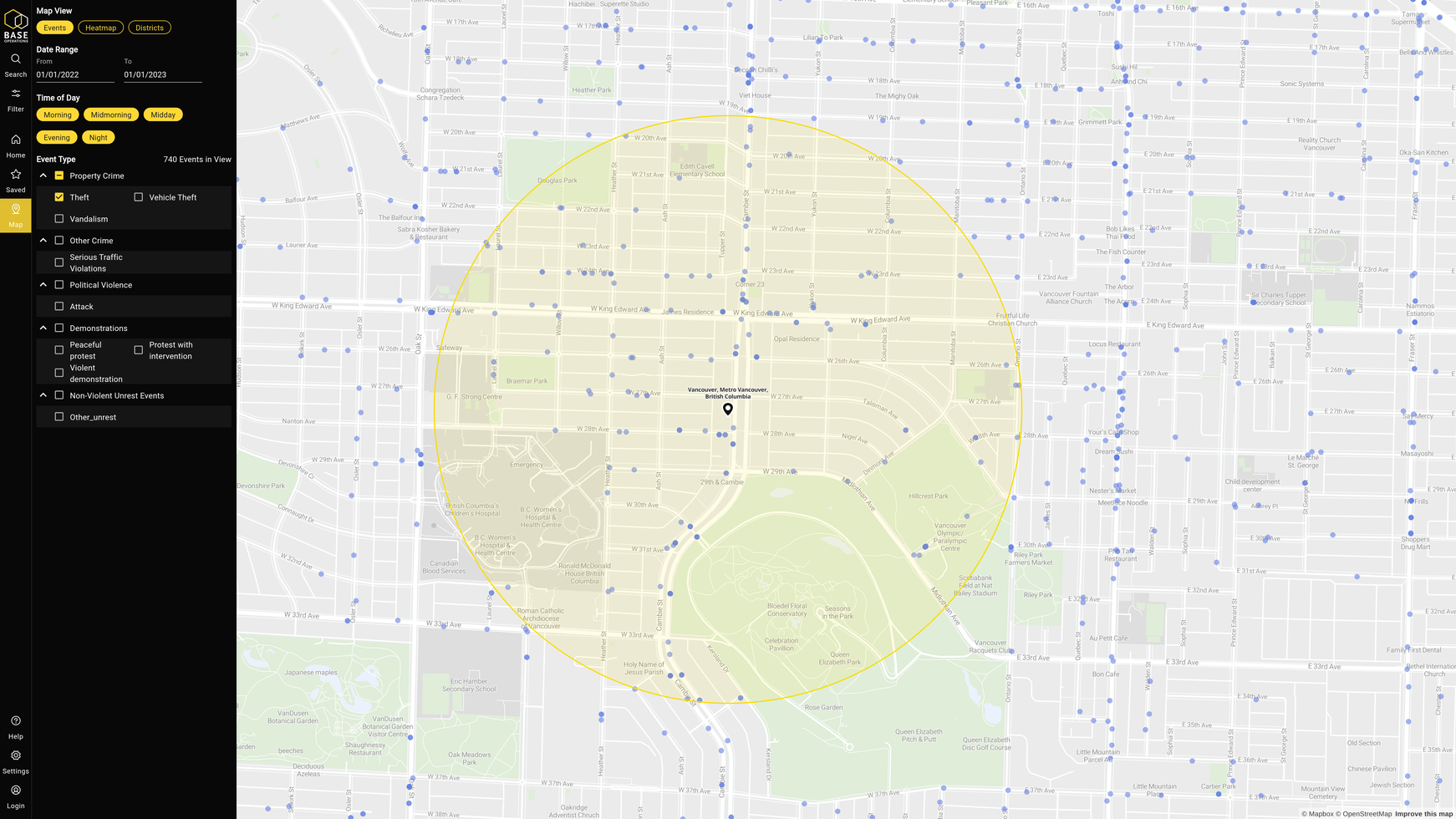 Crime in Vancouver Canada | Base Operations