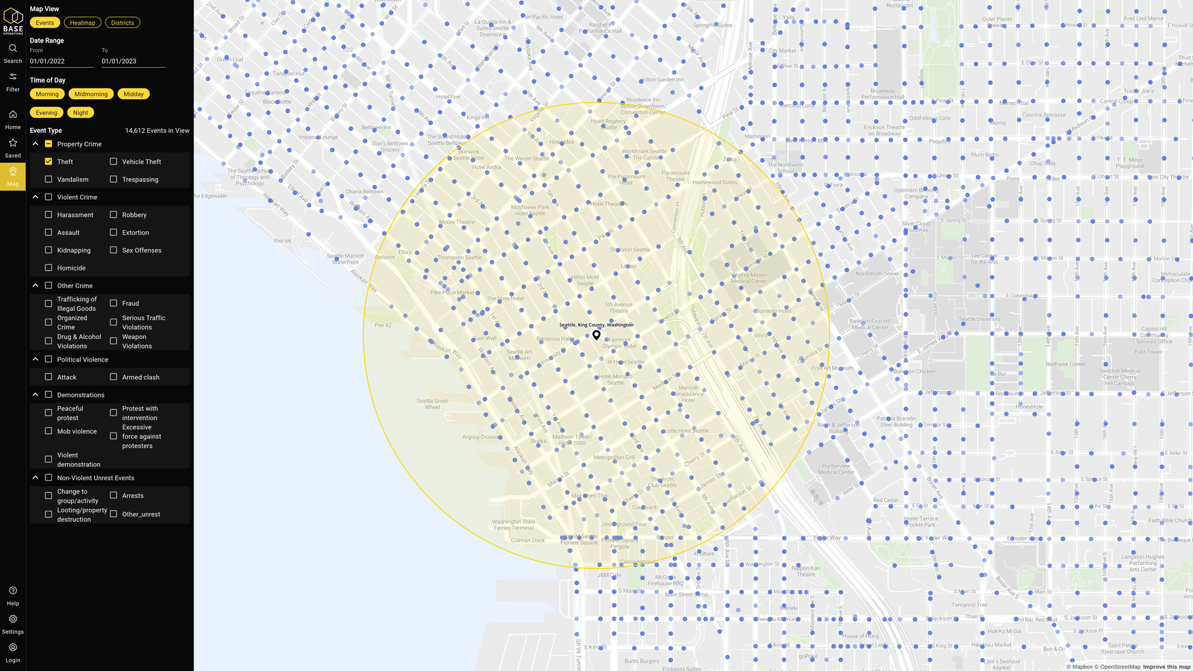 Crime in Seattle Washington | Base Operations