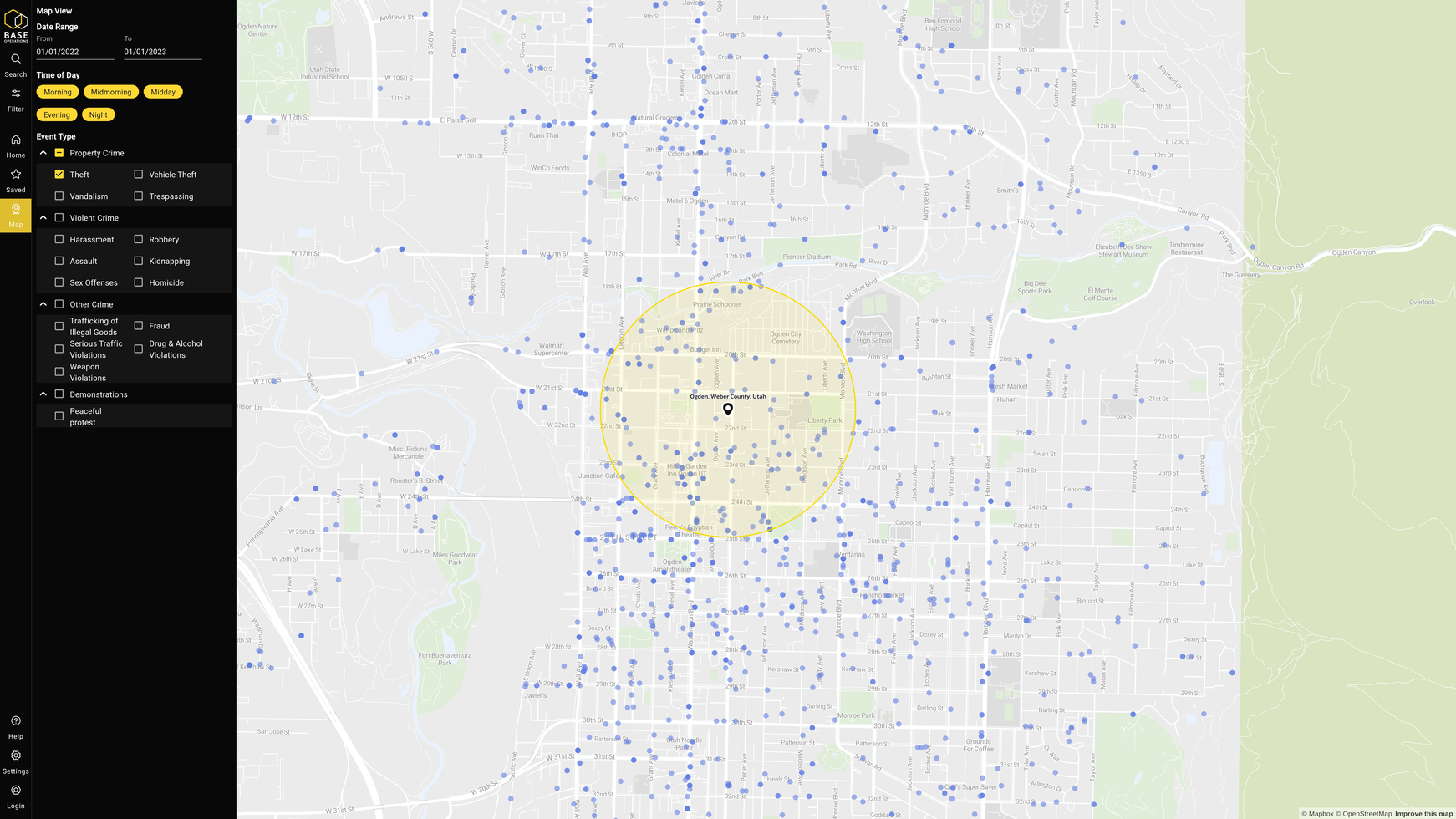 Theft in Ogden Utah | Base Operations