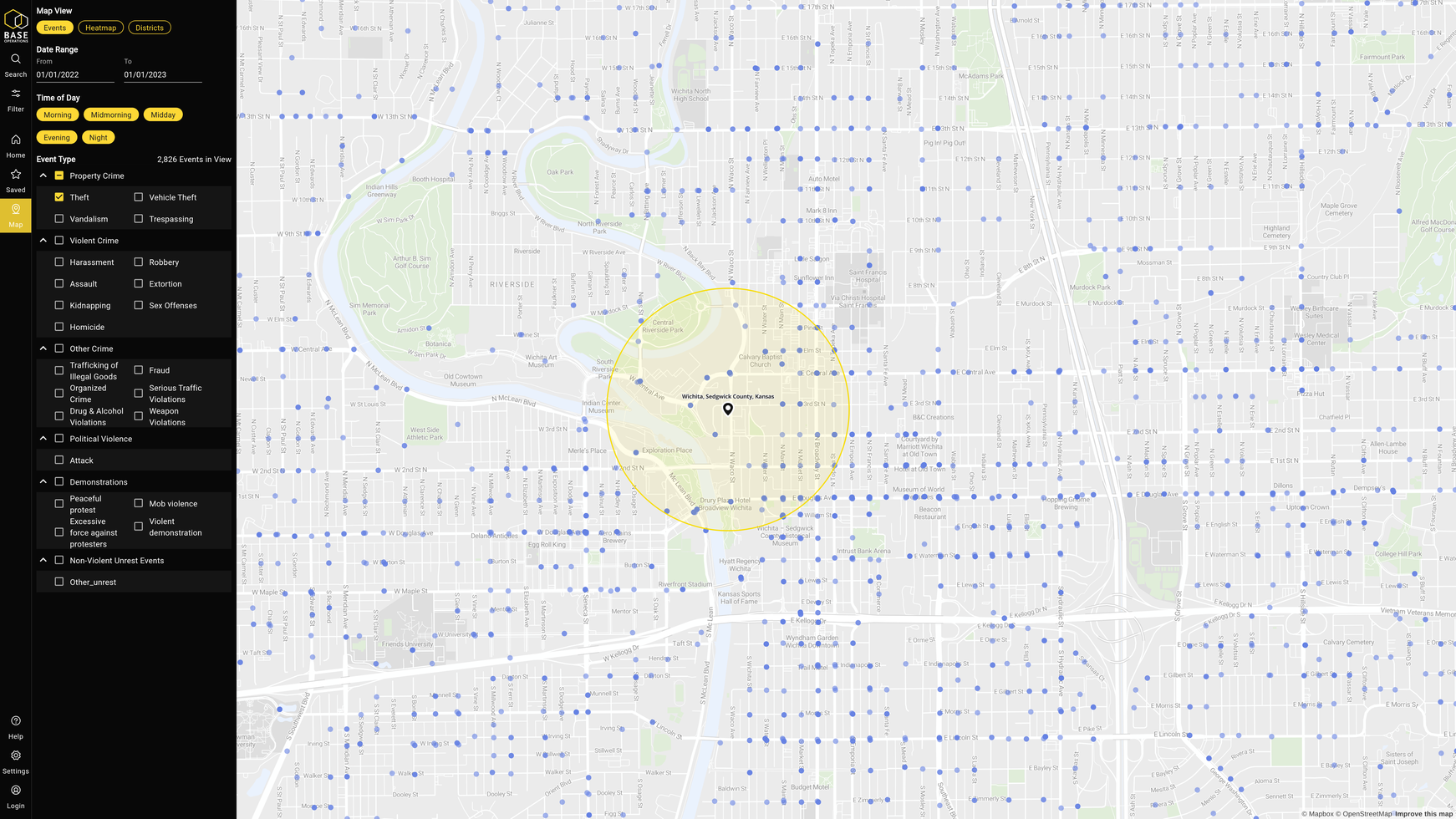 Theft in Wichita Kansas | Base Operations