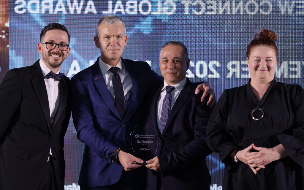 IMPA SAVE takes home the 2023 ESG Champion Award at CrewConnect