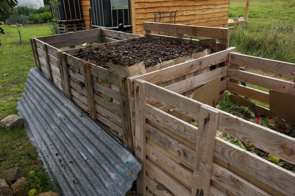 Making compost from waste materials