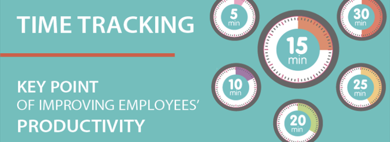 Time tracking is a key point of improving your employees’ productivity