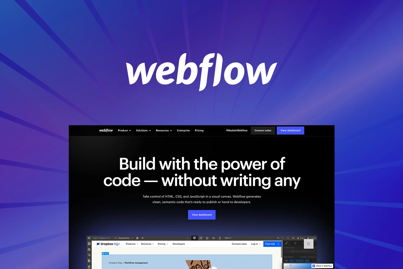 Vad är Webflow?
