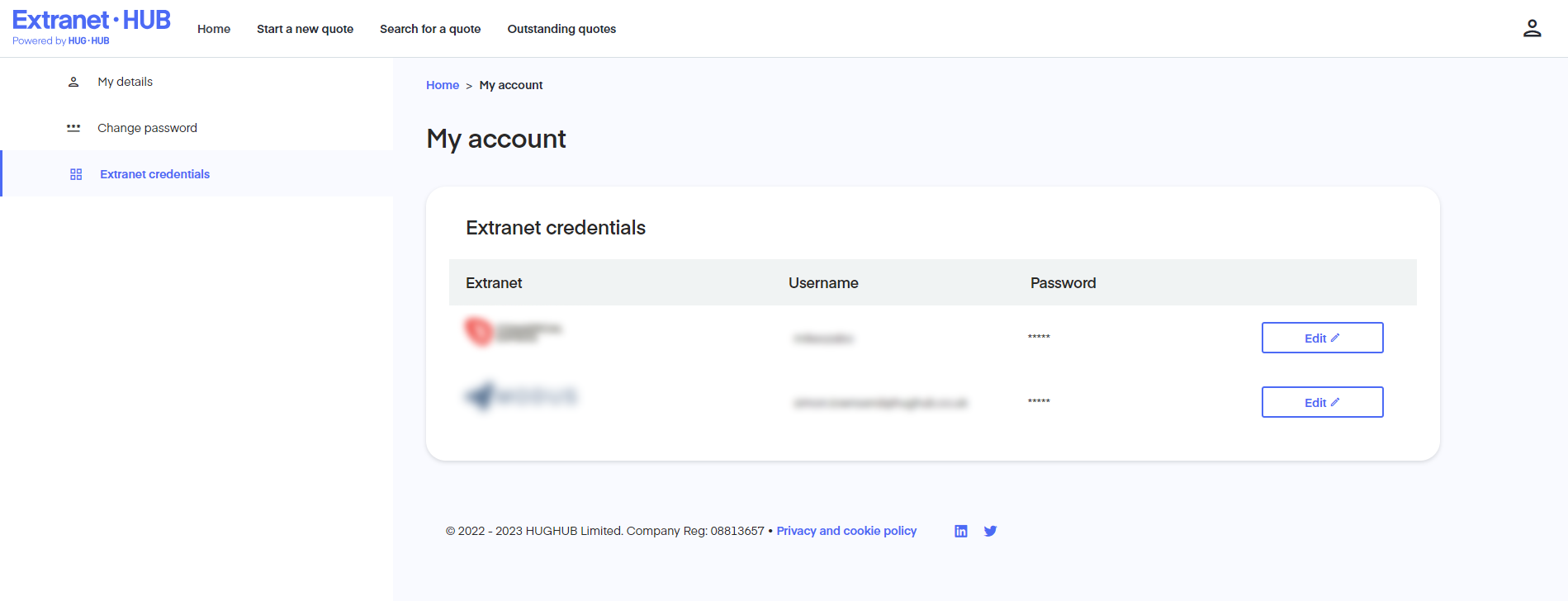Extranet HUB | Documents