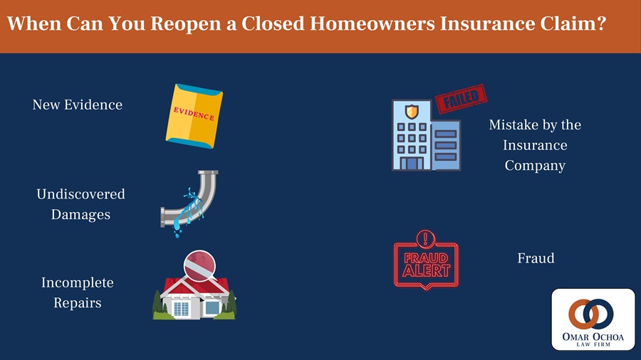 Can a Closed Insurance Claim Be Reopened in Texas?