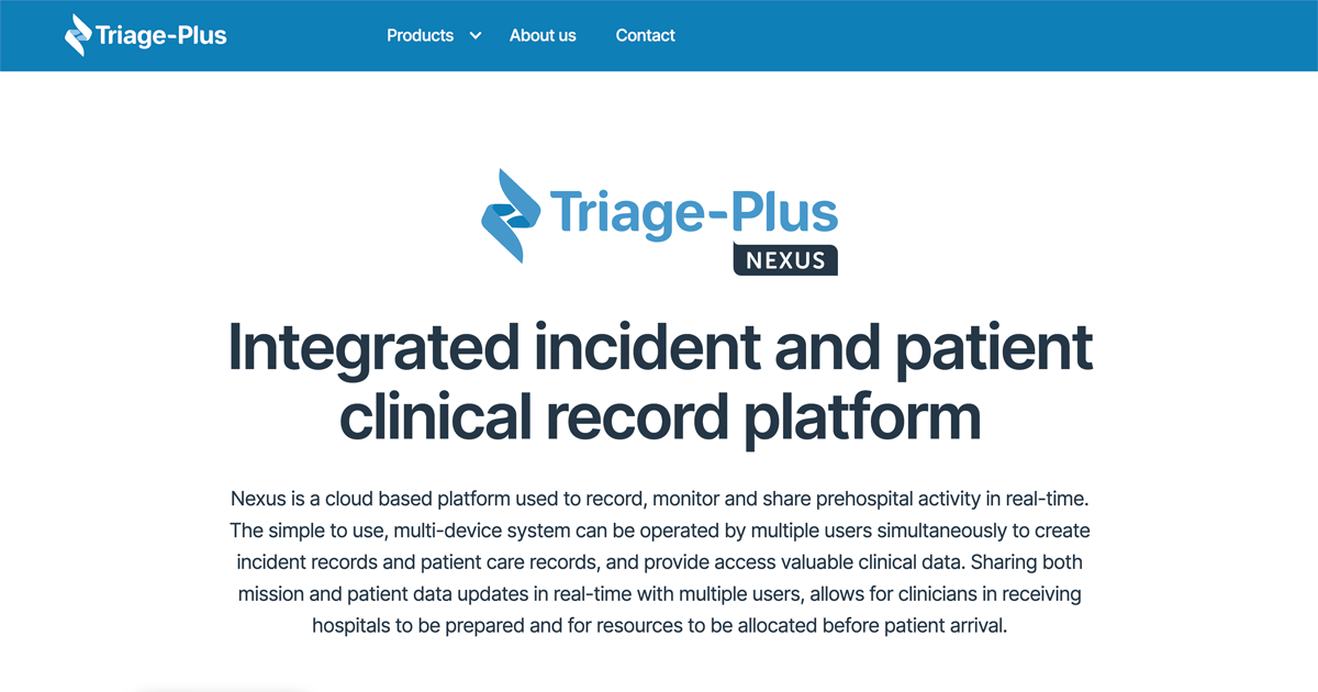 Triage-Plus Nexus