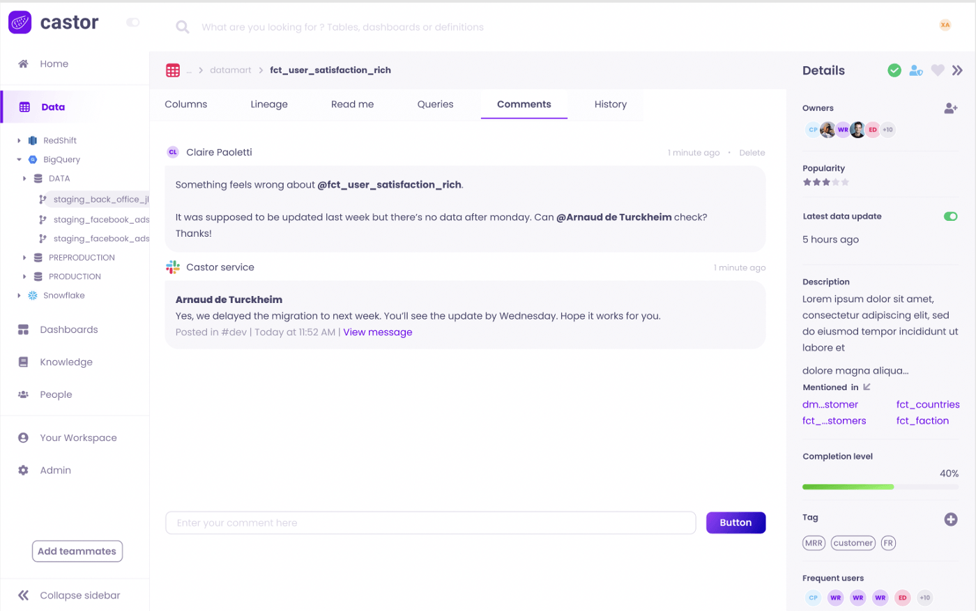 Data Documentation Best Practices - CastorDoc Blog