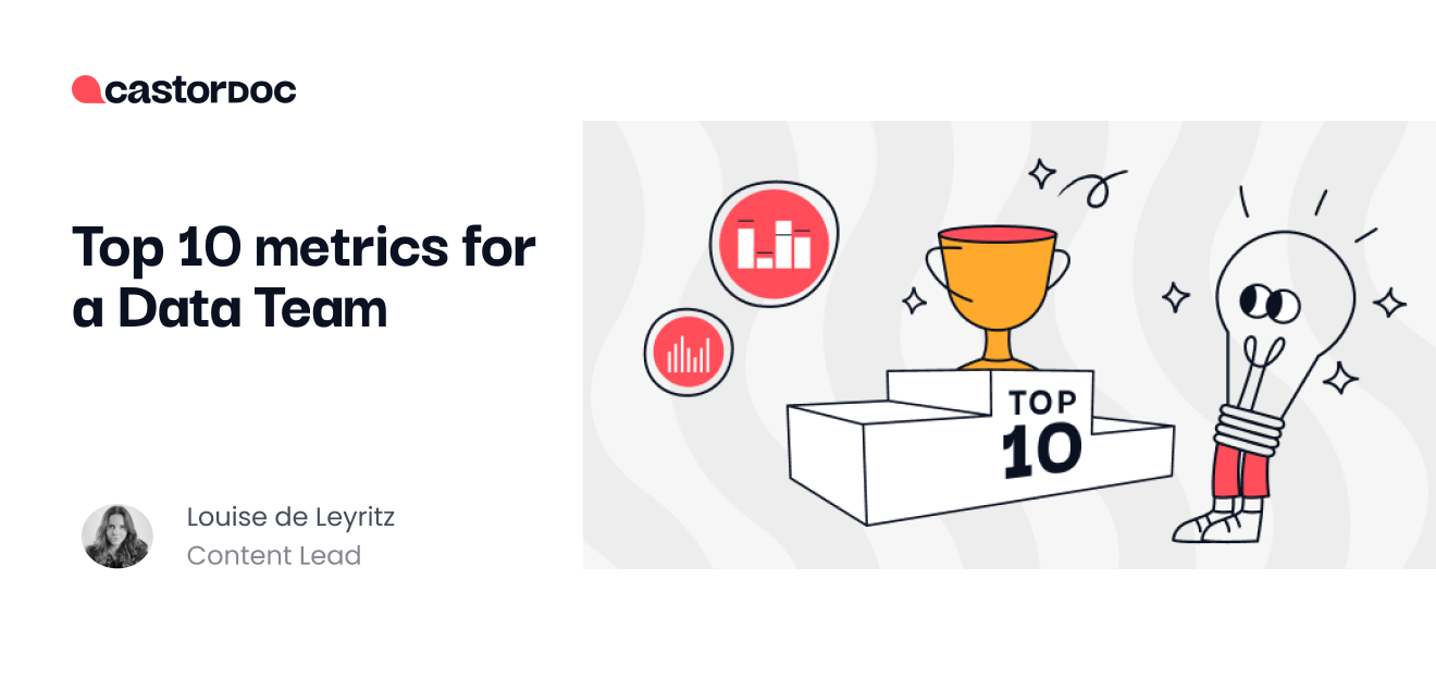 Top 10 metrics for a Data Team - CastorDoc Blog