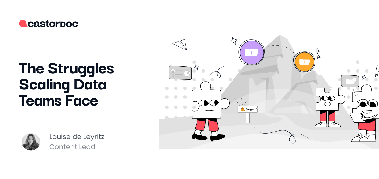 The Struggles Scaling Data Teams Face - CastorDoc Blog