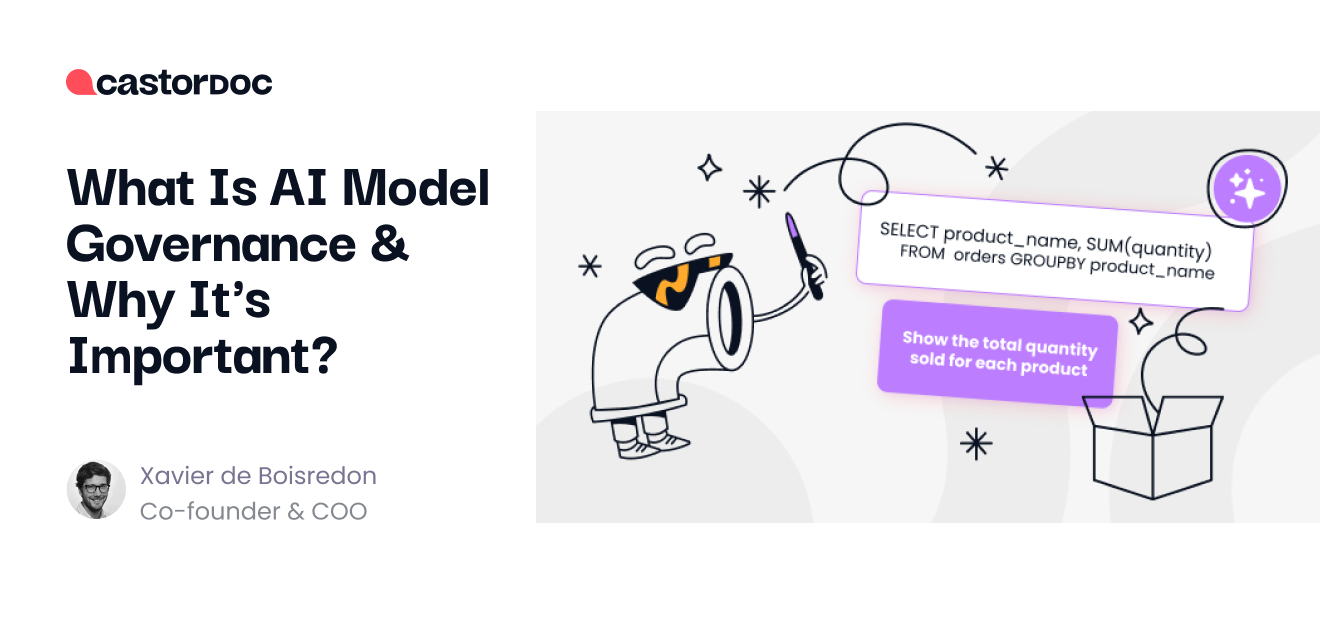What Is AI Model Governance & Why It's Important? - CastorDoc Blog