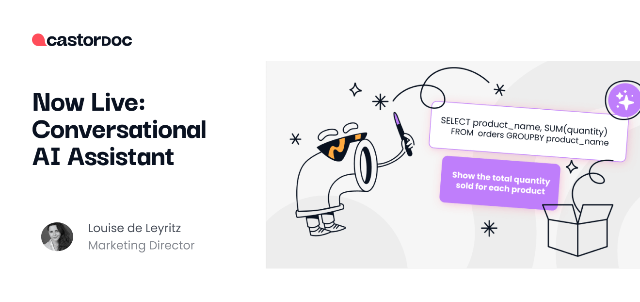 Now Live: Conversational AI Assistant - CastorDoc Blog