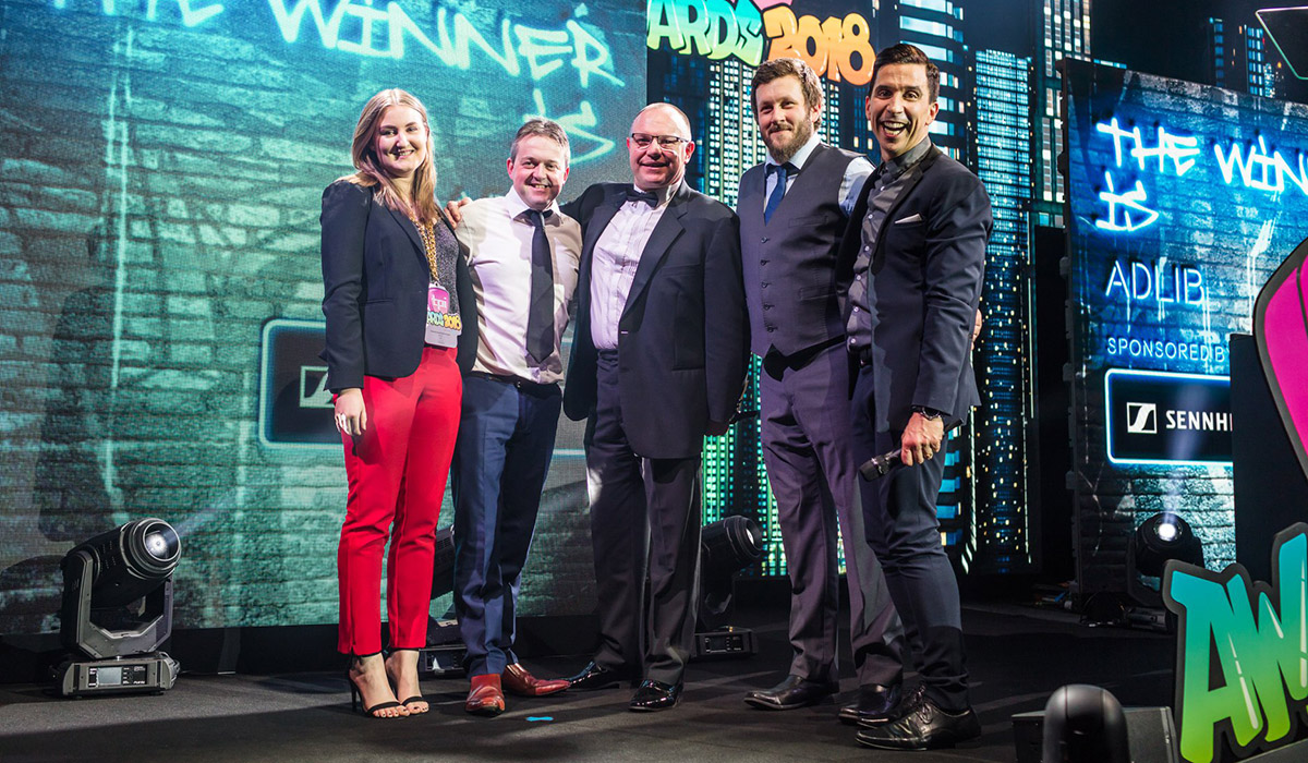 Adlib Wins 2018 TPi Award for ‘Favourite Sound Rental Company’ | Adlib