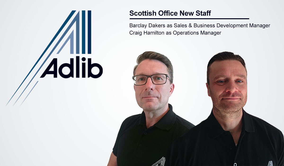 Adlib’s Team in Scotland Grows | Adlib