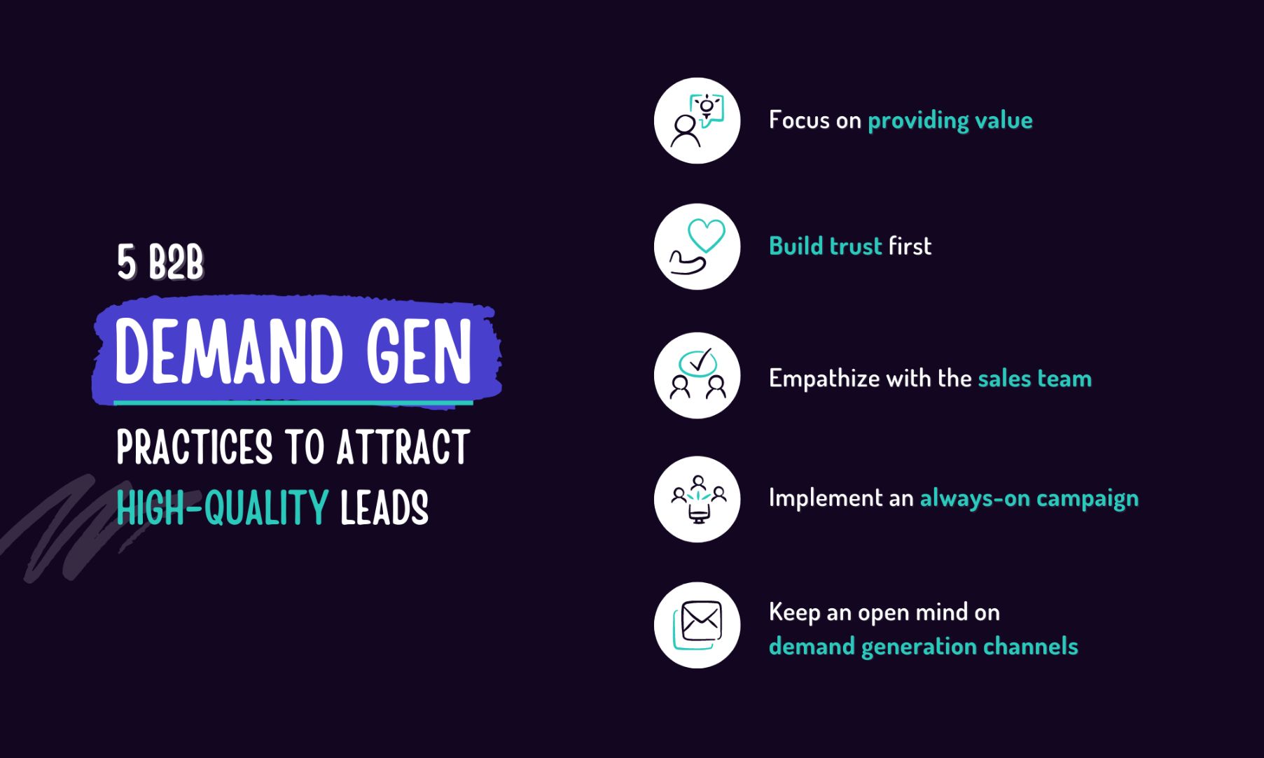 5 demand generation best practices for a successful campaign