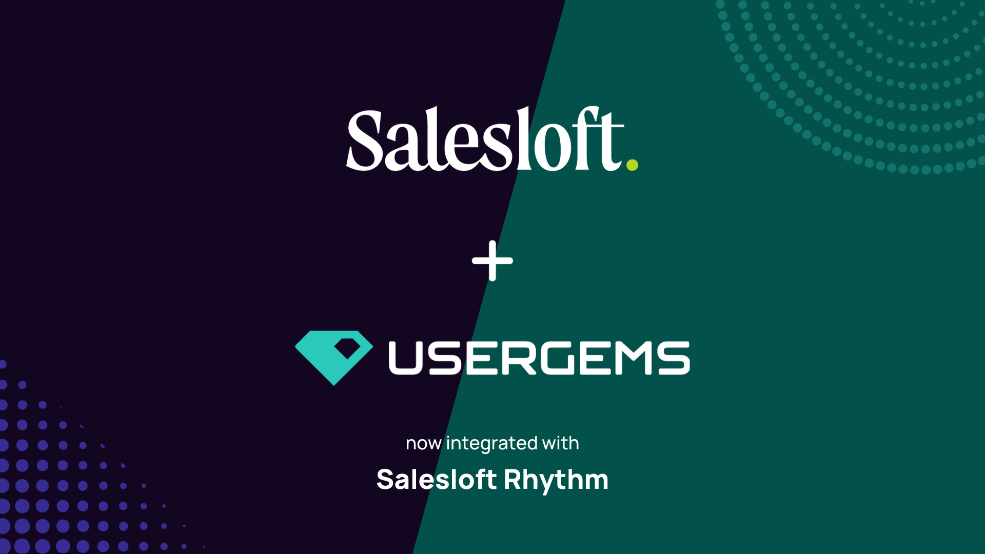 The UserGems and Salesloft Rhythm integration is officially here!